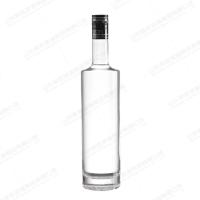 China Rubber Stopper Sealing Type 375ml Glass Bottle for Custom Logo Liquor Vodka and Tequila for sale