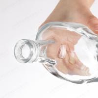 China Brandy Vodka Whisky 750ml Glass Bottle with Custom Logo and Rubber Stopper Sealing Type for sale