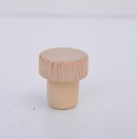 China Wood Synthetic Wine Cork T Plug Cork Lid For Sealing Glass Bottles for sale