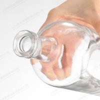 China Rubber Stopper Sealing Type Glass Vodka Bottle for Big Wine Customization for sale