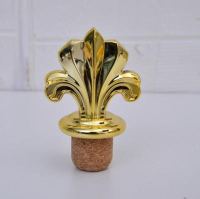 China Glass Bottle Cork Stopper Clear 200ml 500ml 1000ml For Wine Whisky Brandy for sale
