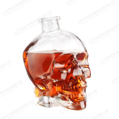 China Glass Vodka Wine Bottles Manufactured with Glass Material by a Professional for sale