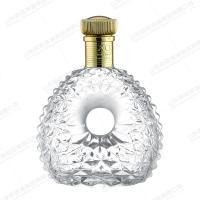 China Acceptable Customer's Logo Glass Bottle for Vodka Spirit Gin Rum 200ml 375ml for sale