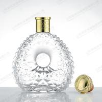 China Acceptable Customer's Logo Glass Bottle for Vodka Spirit Gin Rum 200ml 375ml for sale