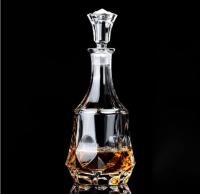 China Glass Collar 200ml 500ml Screen Printing Clear and Frosted Flat Coffee Bottle for sale
