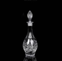 China Glass Collar 200ml 500ml Screen Printing Clear and Frosted Flat Coffee Bottle for sale