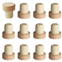 China OEM ODM T Type Wooden Top Whisky Liquor Bottle Cap For Wine Glass Bottle for sale
