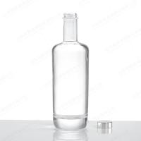 China Logo Acceptable Glass Tequila Liquor Spirits Wine Bottles 500ml 750ml for Industrial for sale