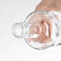 China Logo Acceptable Glass Tequila Liquor Spirits Wine Bottles 500ml 750ml for Industrial for sale