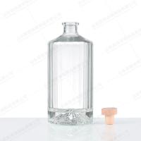 China Bottle Material Healthy Lead-free Glass Creative Clear Wine Bottle for Liquor and Wine for sale