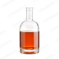 China Rubber Stopper Sealing Type Glass Bottle for Customied Liquor Wine Whisky Vodka Gin for sale