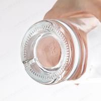 China Collar Material Glass 700ml 750ml Thick Bottom Glass Whisky Liquor Bottle for Tequila for sale