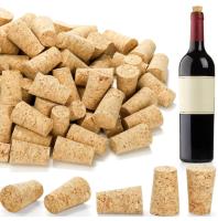 China Natural Wine Cork Conical Bottle Stopper Custom Size For Champagne Bottle for sale