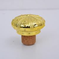 China Custom Size T Shape Glass Bottle Stopper For Non Spill Gin Whiskey Vodka for sale