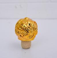 China Custom Size T Shape Glass Bottle Stopper For Non Spill Gin Whiskey Vodka for sale
