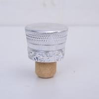 China Clear Wine Bottles Stopper 750ml With T Shape Wooden Cap Customized Color Bottle Cap for sale