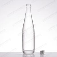 China ODM 1.2kg Glass Wine Bottle Stopper 750ml With Cork Top Craft for sale