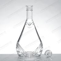 China 500ml 750ml 1000ml Glass Bottles for Gin Whisky Liquor Vodka Spirit Customized Bottle Color for sale