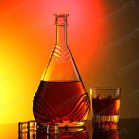 China 500ml 750ml 1000ml Glass Bottles for Gin Whisky Liquor Vodka Spirit Customized Bottle Color for sale