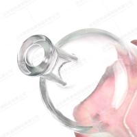 China Glass Base 500ml 700ml 750ml Clear Liquor Bottle Empty Wine Bottle Whisky Gin Bottle for sale