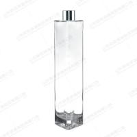 China Customized Size Transparent White Wine Glass Bottle for Liquor Decanter Whiskey Glass for sale
