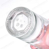 China Clear 500ml 700ml 750ml 1000ml Liquor Glass Bottle with Acceptable Customer's Logo for sale