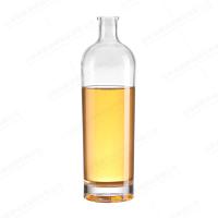 China Clear 500ml 700ml 750ml 1000ml Liquor Glass Bottle with Acceptable Customer's Logo for sale