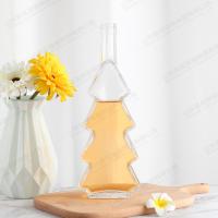 China Hot Vodka Brandy Frosted Wine Glass Bottles 330ml Screw with Healthy Lead-free Glass for sale