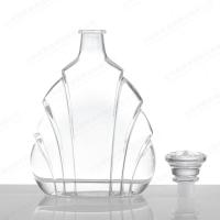 China 750ml Clear Transparent Glass Wine Bottle for Whisky/Vodka/Liquor Customization Logo for sale