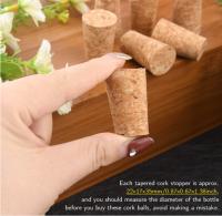 China Customied Bottle Color Reusable Synthetic Natural Wine Cork Stopper for Wine Bottle for sale