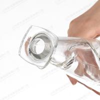 China 250ml 500ml 750ml Glass Wine Bottle for Open Fine Wine Sealed White Whiskey Vodka Gin for sale