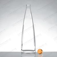 China Glass Whiskey Decanter 100ml 200ml 375ml 500ml 750ml Flint Handmade Transparent Frosted for sale