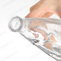 China Glass Whiskey Decanter 100ml 200ml 375ml 500ml 750ml Flint Handmade Transparent Frosted for sale