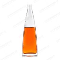 China Glass Whiskey Decanter 100ml 200ml 375ml 500ml 750ml Flint Handmade Transparent Frosted for sale