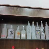 China Extra Flint Frosted Vodka 700ml 750ml 1000ml Glass Bottle Rubber Stopper Sealing Type for sale