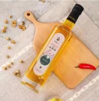 China Customied Bottle color 200ml Clear Glass Olive Oil Bottle for Kitchen Supplies for sale