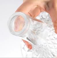 China Healthy Lead-free Glass Empty Glass Liquor Bottle 375ml 500ml 750ml with Lead-free Glass for sale
