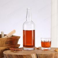 China Industrial Glass Liquor Bottle 250ml 375ml 500ml 700ml 750ml 1000ml Unique for sale