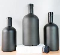 China Clear Glass Gin Vodka Bottle with Cork 50ml 100ml 200ml 375ml 500ml 750ml 1000ml Custom for sale