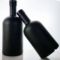 China Clear Glass Gin Vodka Bottle with Cork 50ml 100ml 200ml 375ml 500ml 750ml 1000ml Custom for sale