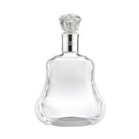 China 50ml Clear Glass Whisky Bottle with Hot Stamping Surface Handling Healthy Lead-free for sale