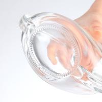 China 50ml Clear Glass Whisky Bottle with Hot Stamping Surface Handling Healthy Lead-free for sale