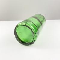 China Body Material Glass 750ml Clear Round Olive Oil Bottle for Dispensing and Storage for sale