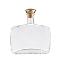 China 750ml Glass Bottle for Beverage Base Material Glass Industrial Whiskey Vodka Gin Rum for sale