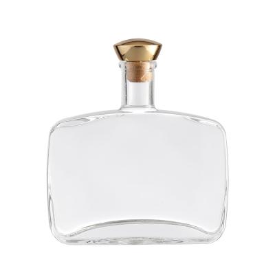 China 750ml Glass Bottle for Beverage Base Material Glass Industrial Whiskey Vodka Gin Rum for sale