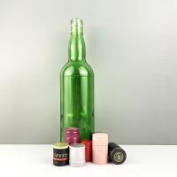 China Body Material Glass 750ml Clear Round Olive Oil Bottle for Dispensing and Storage for sale