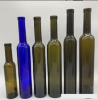 China Hot Stamping Custom Size Accepted Empty Round Glass Bottle for Cooking Oil and Vinegar for sale