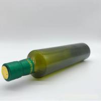 China Hot Stamping Custom Size Accepted Empty Round Glass Bottle for Cooking Oil and Vinegar for sale