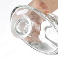 China Healthy Lead-free Glass Bottle for Hot Stamping Gold Alcohol Bottle for sale