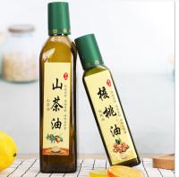 China Sealing Type Rubber Stopper Square Dark Green Glass Bottle for Olive Oil OEM/ODM Accptable for sale